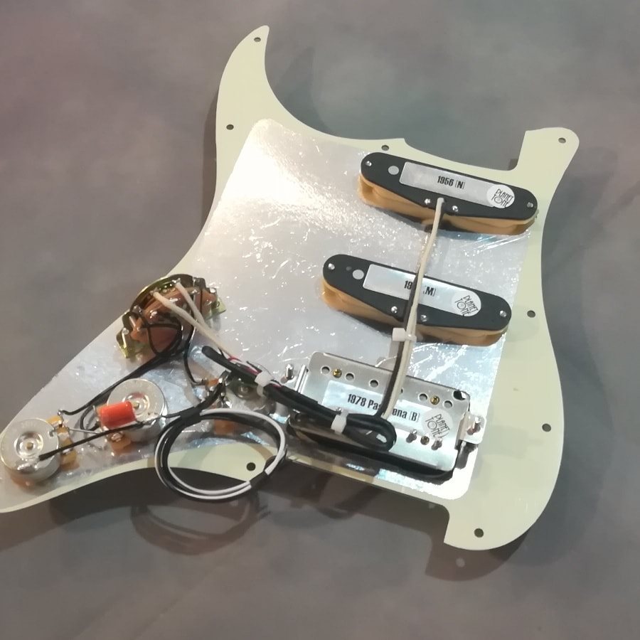 Planet Tone HSS Custom Loaded Pickguard Design Center